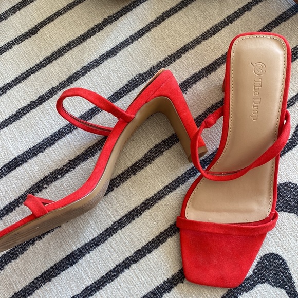 REVOLVE | Shoes | The Drop Red Strappy Heels | Poshmark